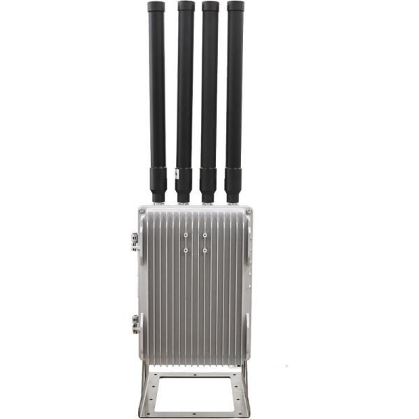 Quality Portable Vehicle Mounted Jammer 50W Jamming Frequencies 100MHz-5.8G 3-8 Bands for sale