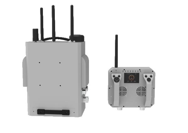 Quality Portable 8 Channel Backpack Anti Drone Jammer 2 In 1 For Full Band UAV Suppression for sale