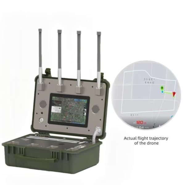 Quality IP54 Portable Drone Detection System With Omni Antenna Systematic Smart Cooling for sale