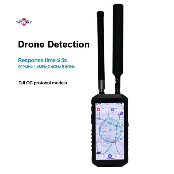 Quality Handheld Drone Detector With 100MHz-6GHz Passive Detection 3km Range IP54 Rating for sale
