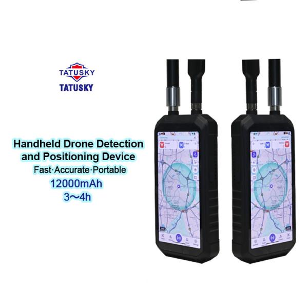Quality Handheld Drone Detector With 100MHz-6GHz Passive Detection 3km Range IP54 Rating for sale