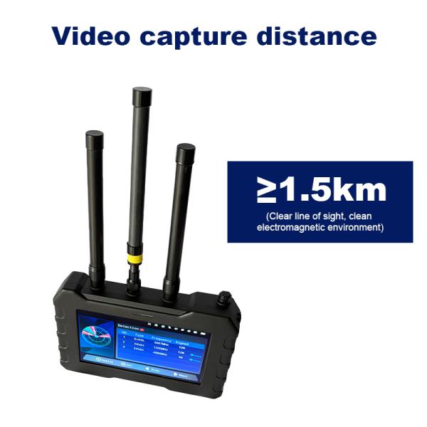 Quality TTSK-G01 Portable FPV Detection And Video Transmission Capture Device 1.5km Drone Detection System for sale