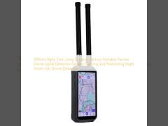 Handheld tragbares Drohnenerkennungsgerät 380W 100MHz-6GHz Bandbreite 1–3km
