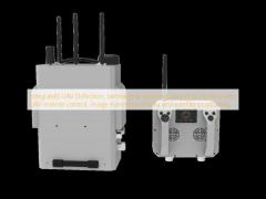 Integrated UAV Detection, Jamming & Spoofing System & interfere with UAV remote control, image transmission links and satellite positioning.