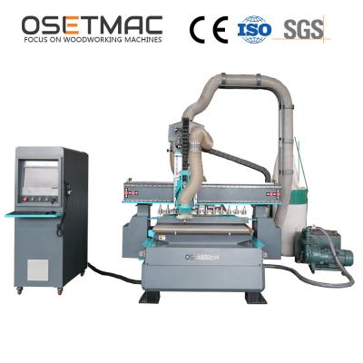 Cina 3 assi CNC Nesting Machine per armadietto in legno e finestre alimentato da servomotore SYNTEC in vendita