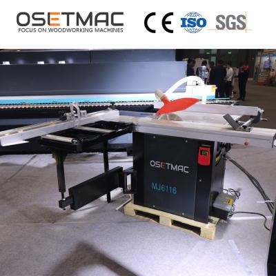 China Rear Extension Table 310*500mm Osetmac Small Sliding Table Saw for Woodworking Needs for sale