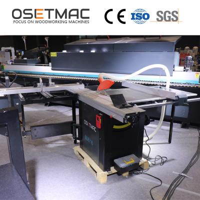 China Woodworking Dewalt Sliding Table Panel Saw MJ6116 with Max.Cutting Height at 45° of 70mm for sale