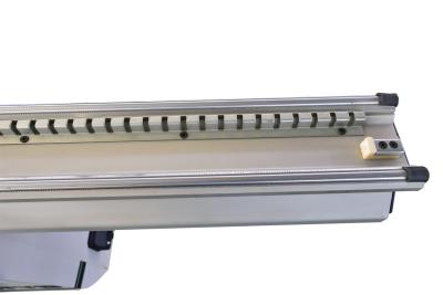 China Customized Voltage 5.5KW Double Blade Sliding Table Saw with and Durability by Harvey for sale