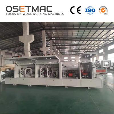 Cina Macchina di fasciatura automatica a bordo dritto in PVC con fresatura e angolo 6700*800*1620mm in vendita