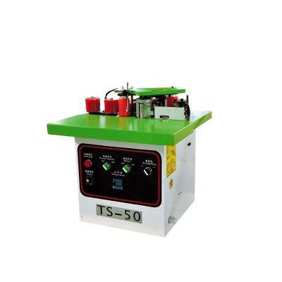 China Gluing Function OSETMAC Manual Mini Edge Banding Machine TS-50 for Advertising Company for sale