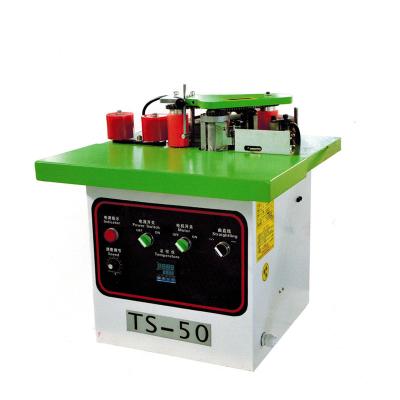 China Gluing Function OSETMAC Manual Mini Edge Banding Machine TS-50 for Advertising Company for sale
