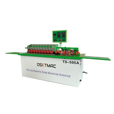 중국 OSETMAC TS-505A 소형 PVC MDF 메라민 수동 목재 작업용 가장자리 접착장 무게 75 kg 판매용