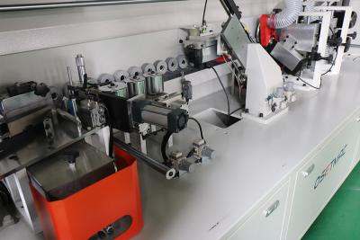 China 6.3KW Small Automatic Edge Banding Machine for Wood Based Panels in Construction Works for sale