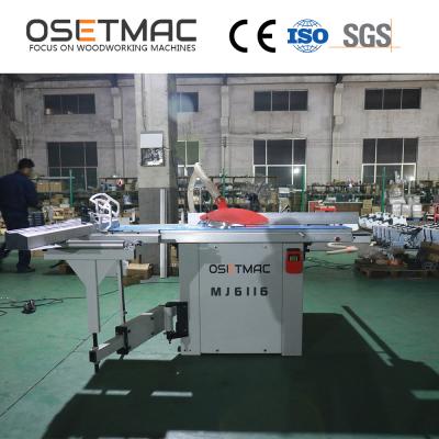 Китай MJ6116 1600 мм деревообрабатывающая раздвижная настольная пила для резки дерева продается