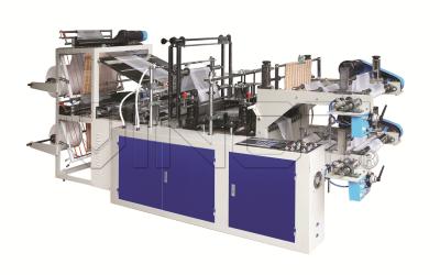 China T - shirt / Plastic Express Bag Making Machine 220V High Efficiency Fully Automatic for sale
