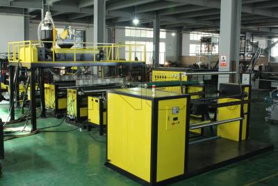 China Ruian Top Quality High Speed Yellow PEl Compound Bubble Wrap Film Making Machine for two - seven layers width 1600mm for sale