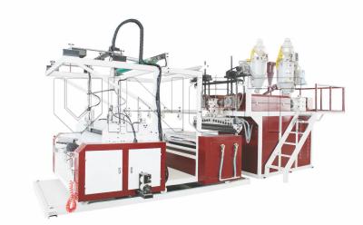 Cina Single Layer Stretch and Cling Film Extruder Machine 800 - 2000mm Width in vendita