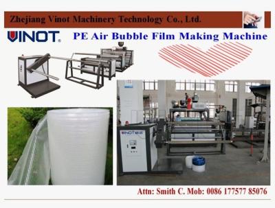 中国 Zhejiang Vinot Compound polyethylene bubble film making  With Different Spec and PE Material Model No. DY-1600 販売のため
