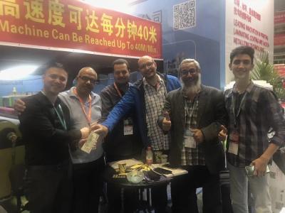 Cina Macchina composta ad alta velocità superiore del film della bolla di aria di serie di Vinot DYF-2000 DYF con il LDPE LLDPE dell'HDPE in vendita