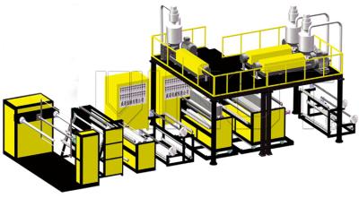 China Different Size Air Bubble Film Machine Extrusion Customization LDPE Material Model for sale