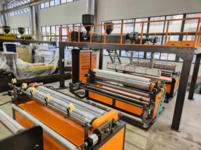 Cina 2M Double Layer Air Bubble Film Making Machine for  LDPE Material  Model DYF-2000 in vendita