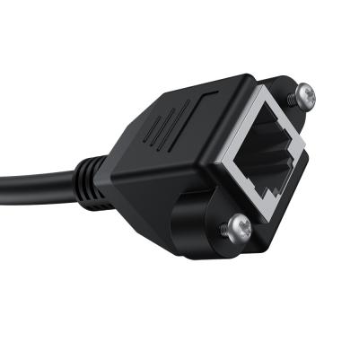 China Durable Cat6 Extension Cable , Male To Female Connector RJ45 Network Patch Cable for sale