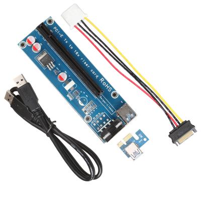 China Practical 60cm Wire Harness Cable , Computer Powered Riser Adapter Card for sale