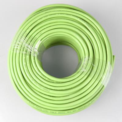 China Copper PVC LSZH Cat7 Lan Cable Length 100m Multipurpose PE Insulation for sale