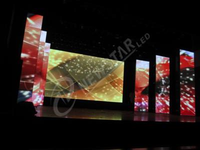 China SMD Indoor Stage Background Led Display P7.62mm , Rental LED Display Screen for sale