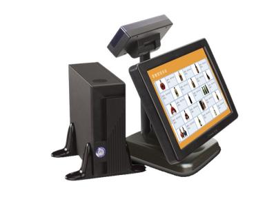 China 15 Inch Interactive Touch Screen POS Terminals with Cuctomer Display for sale