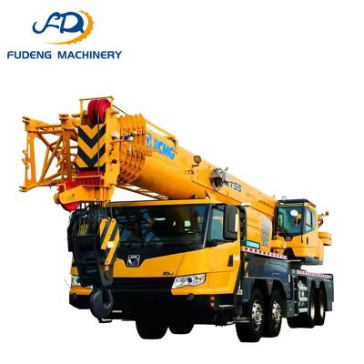 China Low Cost Reliable Used Wheel XCMG XCT55 55Ton Crane with Mobile Truck Crane for Loading for sale