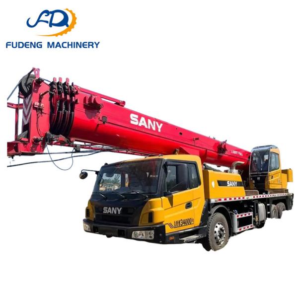 Quality Limited Stock Powerful Used SANY STC250C5 25Ton Truck Crane for Bridge Building for sale
