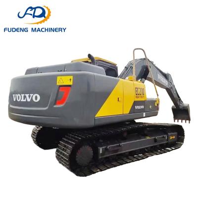 China Hot Sale Reliable Used Crawler VOLVO EC210 Excavator with 0.9 Bucket Capacity Excavator for Construction for sale