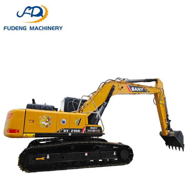 Quality Premium Quality Used  SANY 215C Excavator with Crawler Excavator for Road Construction for sale