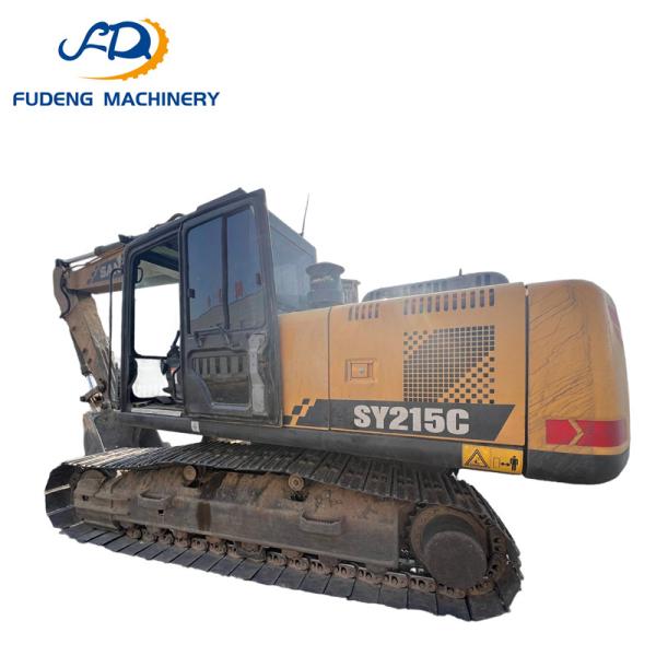 Quality High Quality Original Second-hand 22 Ton SANY SY215C Hydraulic Excavator for Construction for sale