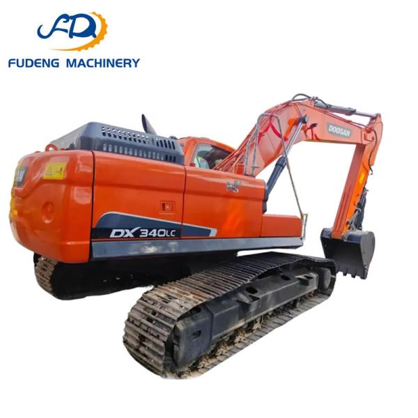Quality Good Condition Affordable Used Doosan 340 Excavator with 34Ton Capacity Excavator for Construction for sale
