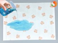 China Lightweight Disposable Changing Mats 90x60cm with Custom Pattern Printing for Baby and Elderly Care for sale