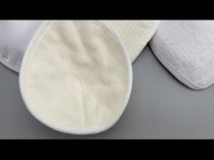 Silicone Dots Washable Breast Pads Bowl Shape Anti Slip Reusable Nursing Pads