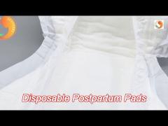 Postbirth Wearing Disposable Maternity Pads Absorbent High Waisted Elastic OEM