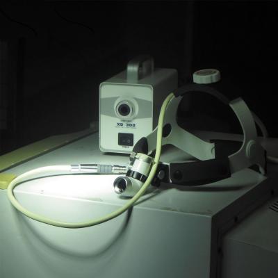 China 50W Xenon Type Medical Cold Light Source Headlight for sale