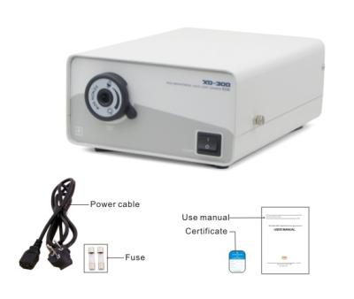 China 50w medical portable ENT gynecology endoscope Xenon cold Light Source for sale