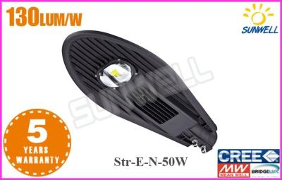 China WW / CW COB Integrated Street Light Lamp , Meanwell Garden Light 50w for sale
