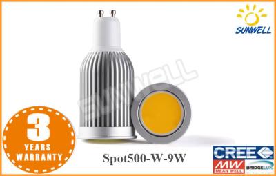 China Pure white Cob gu10 Led Spot Lighting lamp  9watt e27 e14 led spot for sale