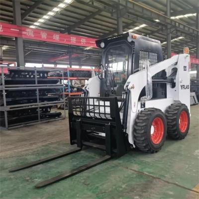 China 520 kg Mini-Skid Steer Loader Prijs met HANSA Hydraulische pompleverancier CE-certificaat Te koop
