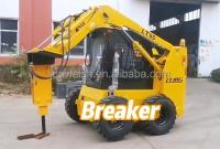 China Yanmar Engine Fully Hydraulic Skid Steer Loader with Ce Certification and Attachments for sale