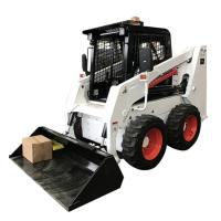 China Hydrostatic Four-wheel Drive Mini Wheel Backhoe Skid Steer Loader with Yanmar Engine for sale
