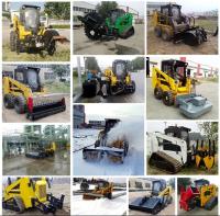China Hydrostatic Four-wheel Drive Mini Wheel Backhoe Skid Steer Loader with Yanmar Engine for sale