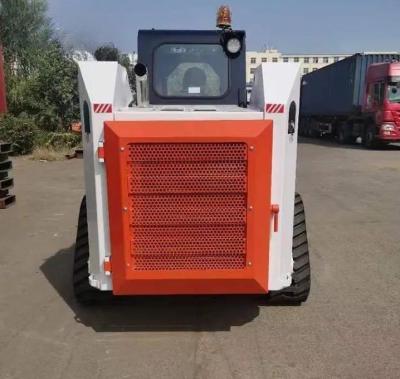 China Disc Trencher en Rock Saw Tracked Skid Steer Loader met krachtige HANSA Hydraulische Pomp Te koop
