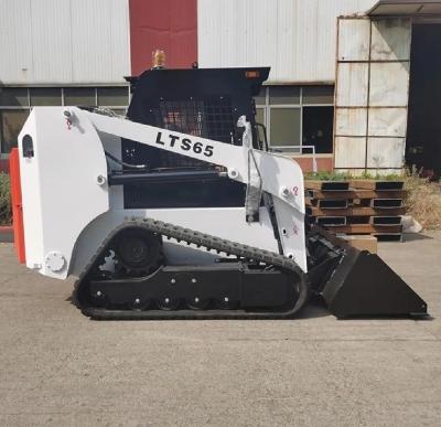 China Disc Trencher en Rock Saw Tracked Skid Steer Loader met krachtige HANSA Hydraulische Pomp Te koop