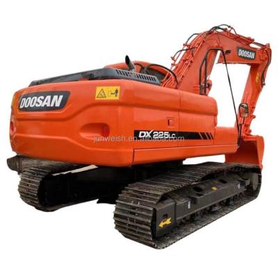 Cina Mini escavatore idraulico da trascinamento utilizzato Doosan 220LC-7/215/220-7 con capacità di secchio di 0,75m3 in vendita